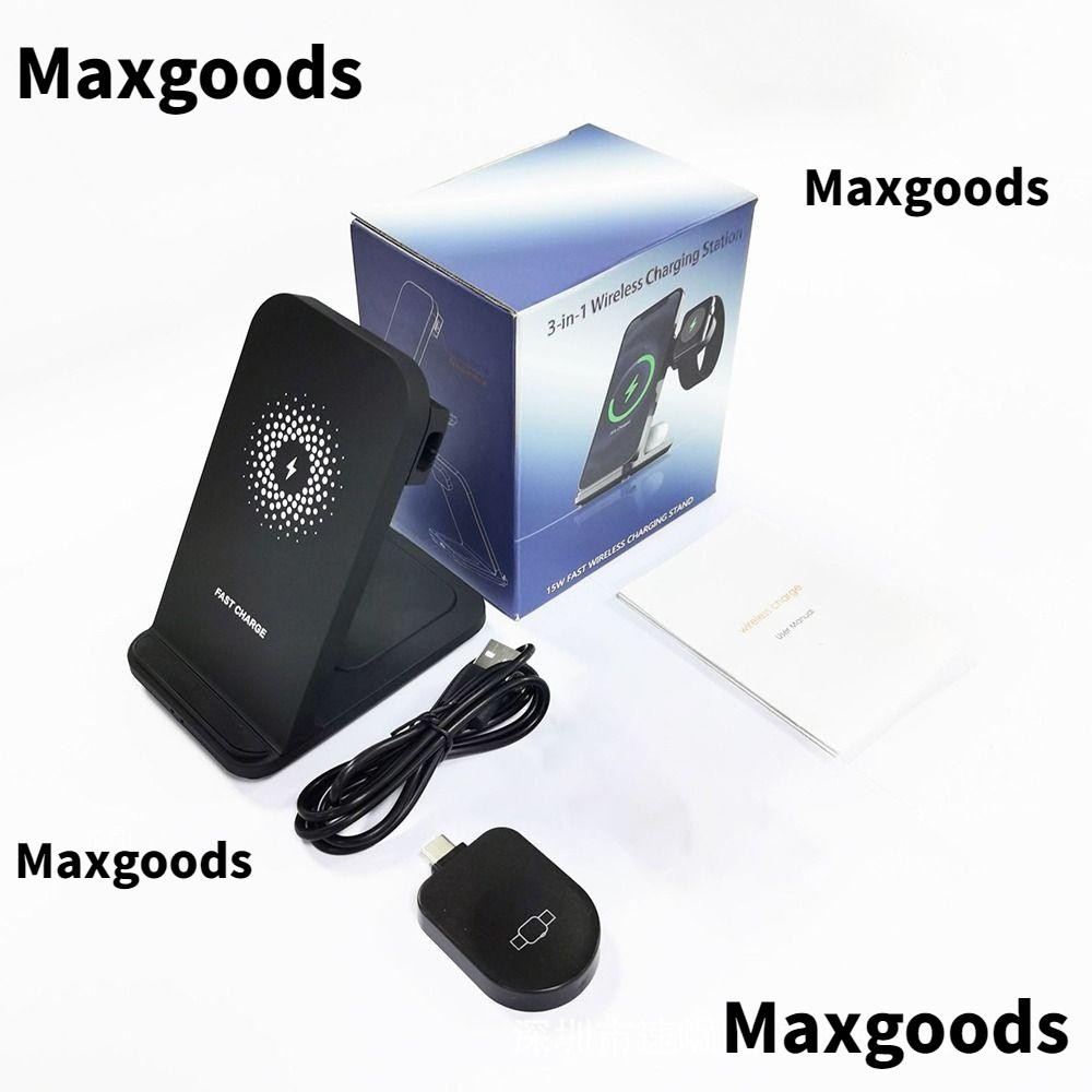 MAX Wireless Charger, Compatible Multiple Devices Fast 3 in 1 Wireless ...