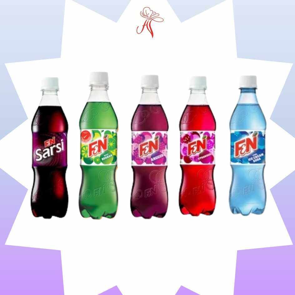F&N Sparkling Drink in Bottle Sarsi/Strawberry/Grape/Ice Cream Soda ...