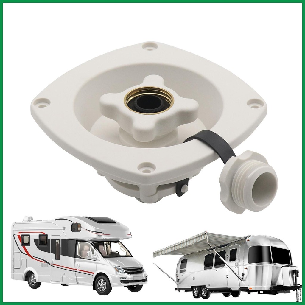 RV Water Inlet Connection RV Water Connection Fittings With Lid Camping ...