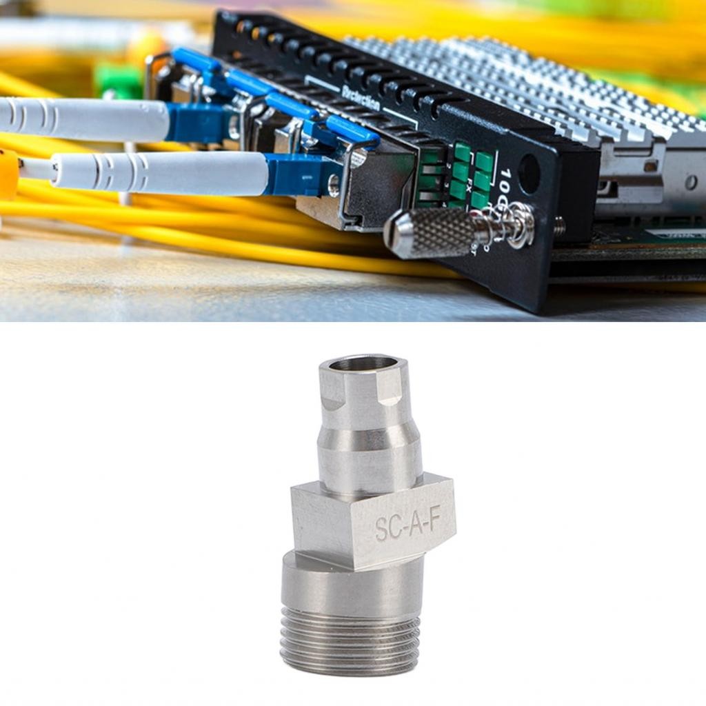 Soxii SC Angle Physical Touch Female Connector 400X Optical Fiber End ...