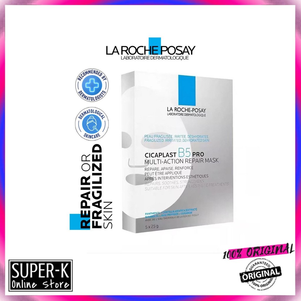 LA ROCHE POSAY CICAPLAST B5 PRO 5x25g | Shopee Malaysia