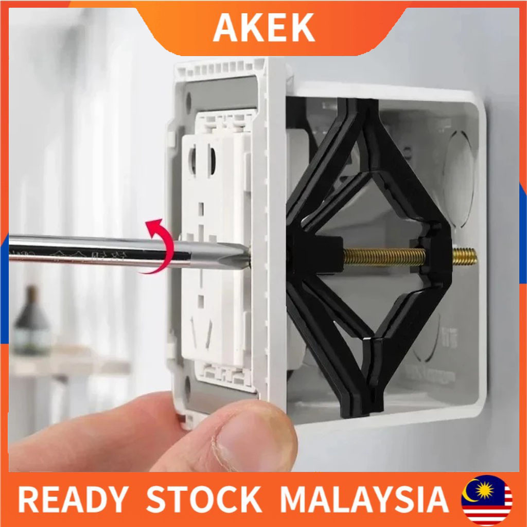 1/10 PCS switch box repair screw socket box base repair, switch socket ...