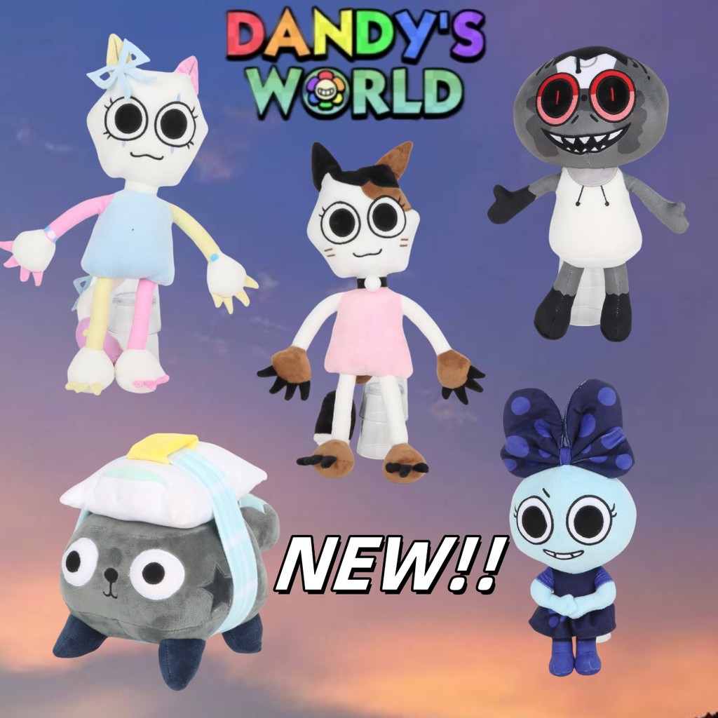 Rytanda Dandy's World Plush Toy New Dandy Game Character Plushie Dandy ...
