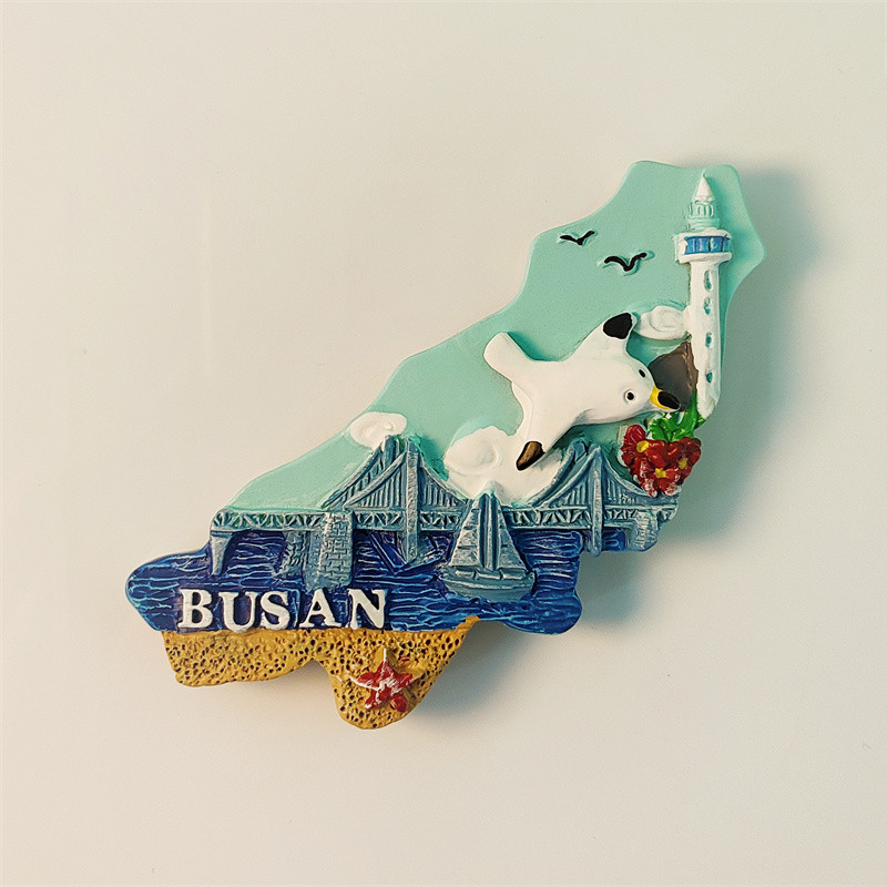 Korea Busan Landmark Busan Tower Guanganli Bridge Tourist Souvenir ...