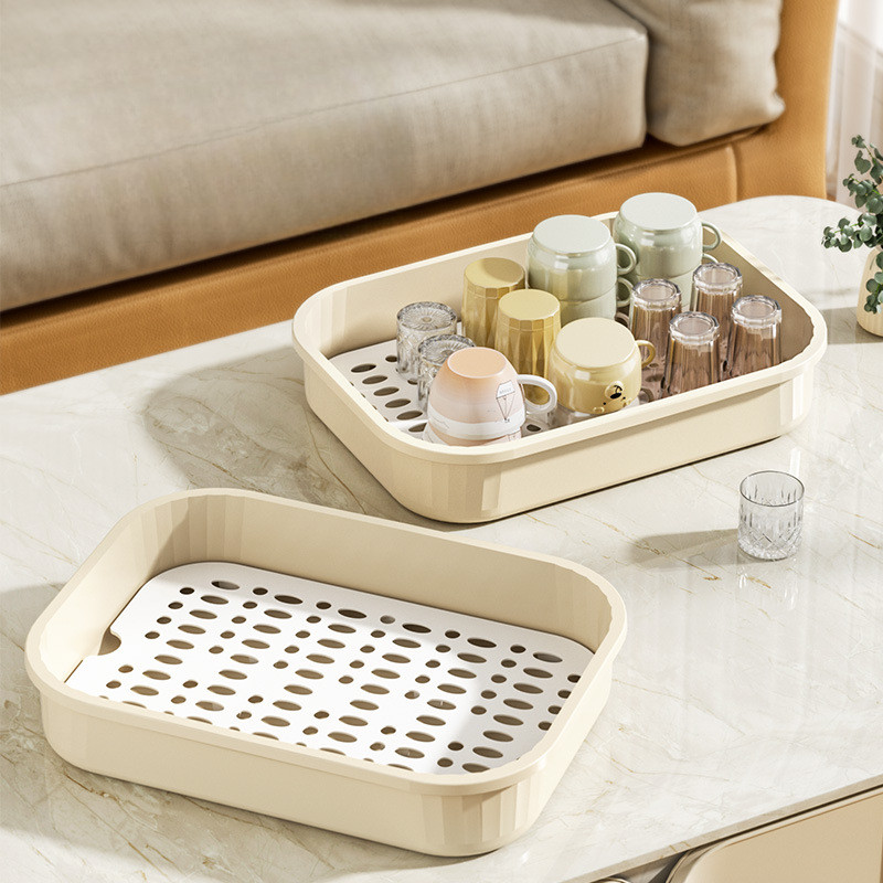 Cup Drain Tray For Kitchen Countertop Tea Cup Storage Drain Tray ...