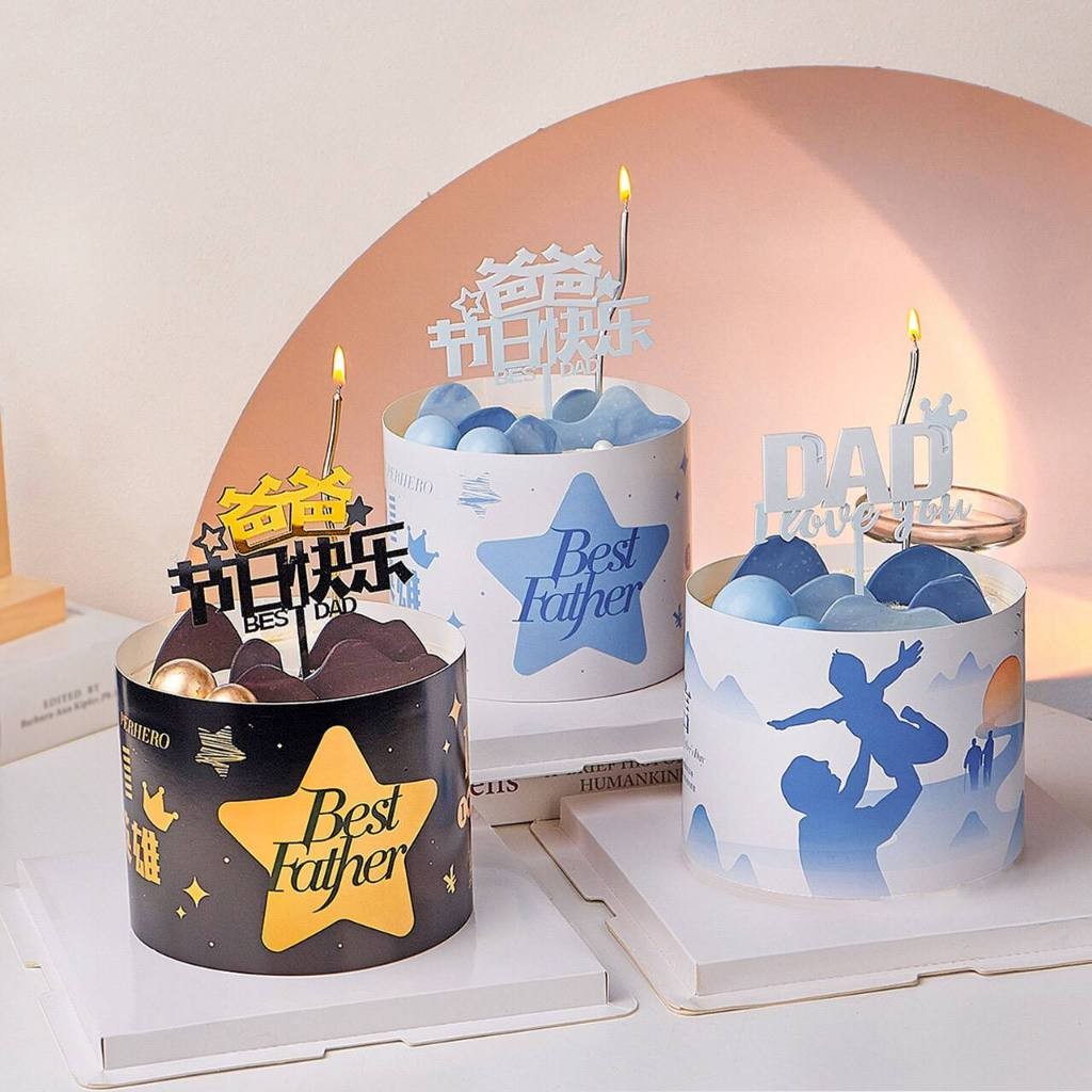 Father's Day Edition Cake Topper / Father Theme Cake Cover / Father's ...