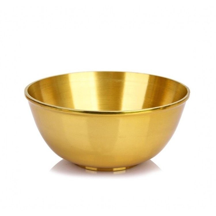 Mangkuk tembaga tebal gangsa tulen alat letak barang Buddha Buddha set ...