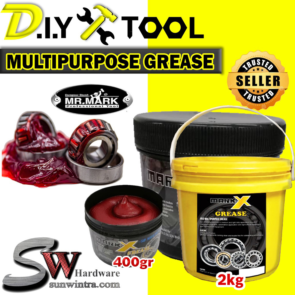 SW HARDWARE HIGH QUALITY MARK-X #50 MULTIPURPOSE GREASE WHEEL BEARING ...