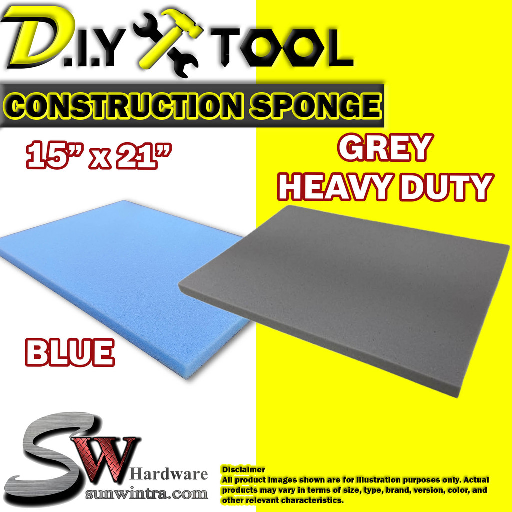 SW Hardware Super Duty / Heavy Duty Construction Plastering Sponge 15 ...
