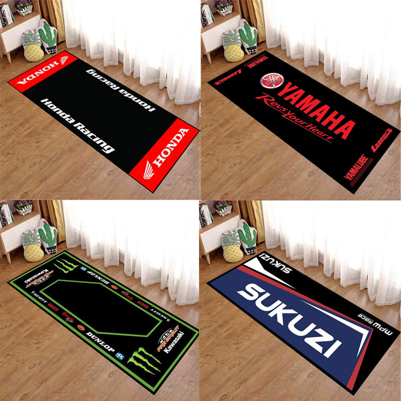 80x200cm Motorcycle Display Carpet Motorcycle Parking Anti-slip Mat ...