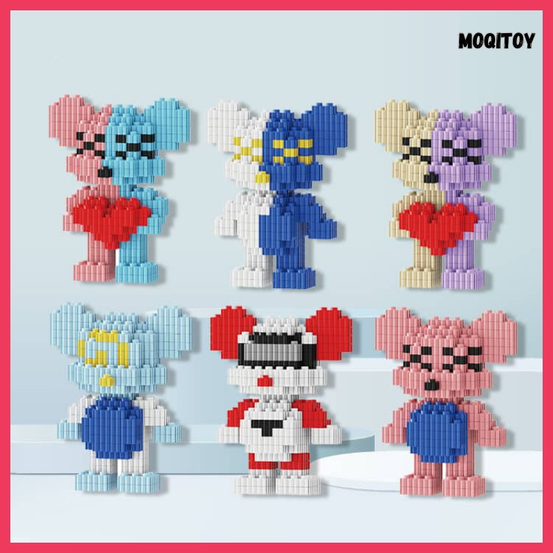 Duz Bearbrick mini series brick building block brick block mainanan ...
