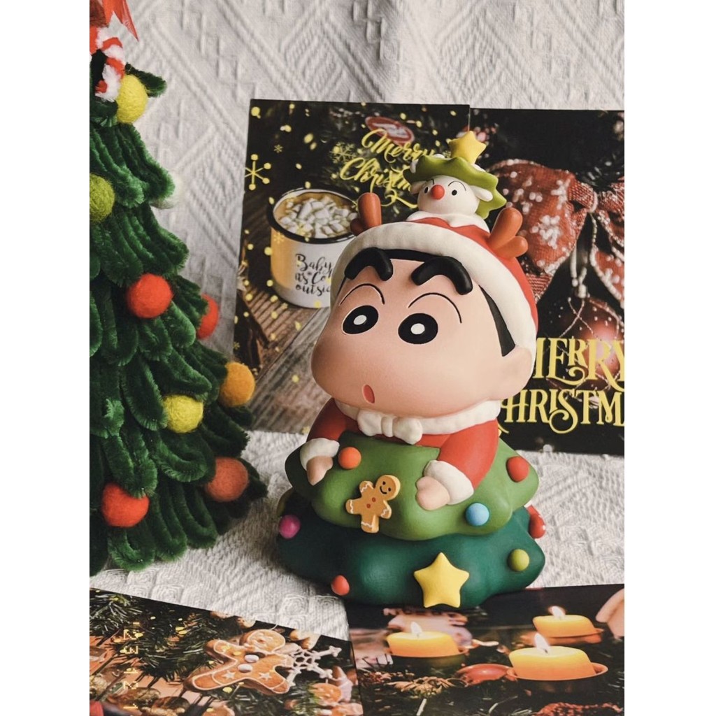Crayon Shin-Chan Christmas Limited Figure Doll Christmas Tree Shin-Chan ...