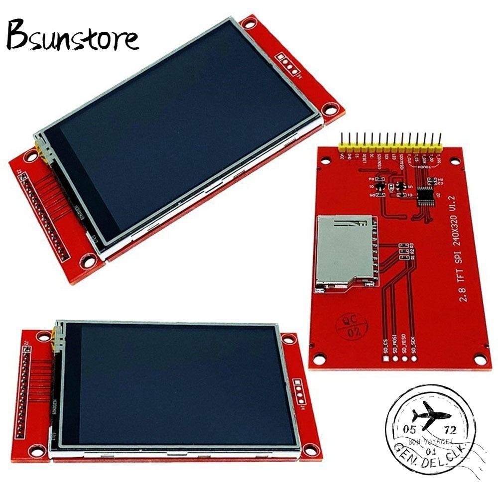 BSUNS1 LCD Display Touch Panel, ILI9341 5V/3.3V 2.8" SPI TFT, High Frequency with PCB STM32 ...