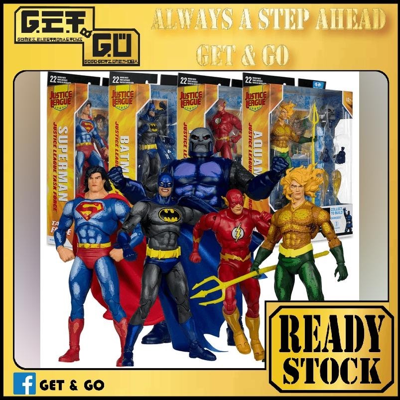 [Ready Stock] McFarlane DC BAF W/ Megafig - Justice League Task Force ...