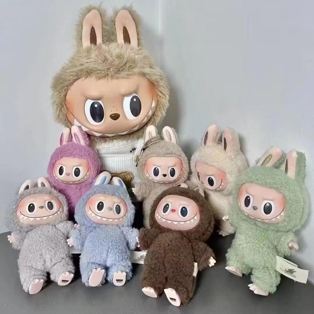 Bubble labubu Trendy Play Mystery Box labubu Plush Toy Vinyl Face ...