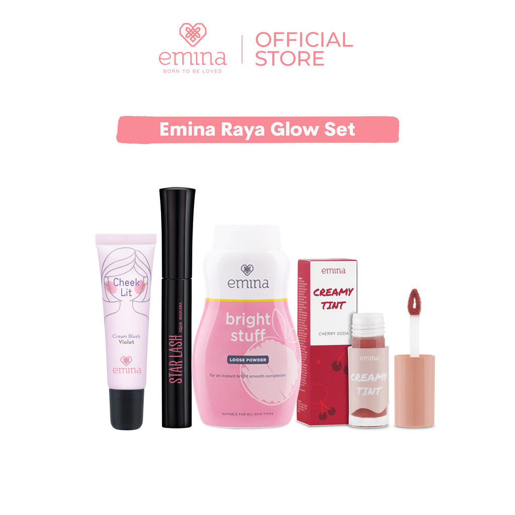 Emina Cosmetics Glow Set | Shopee Malaysia