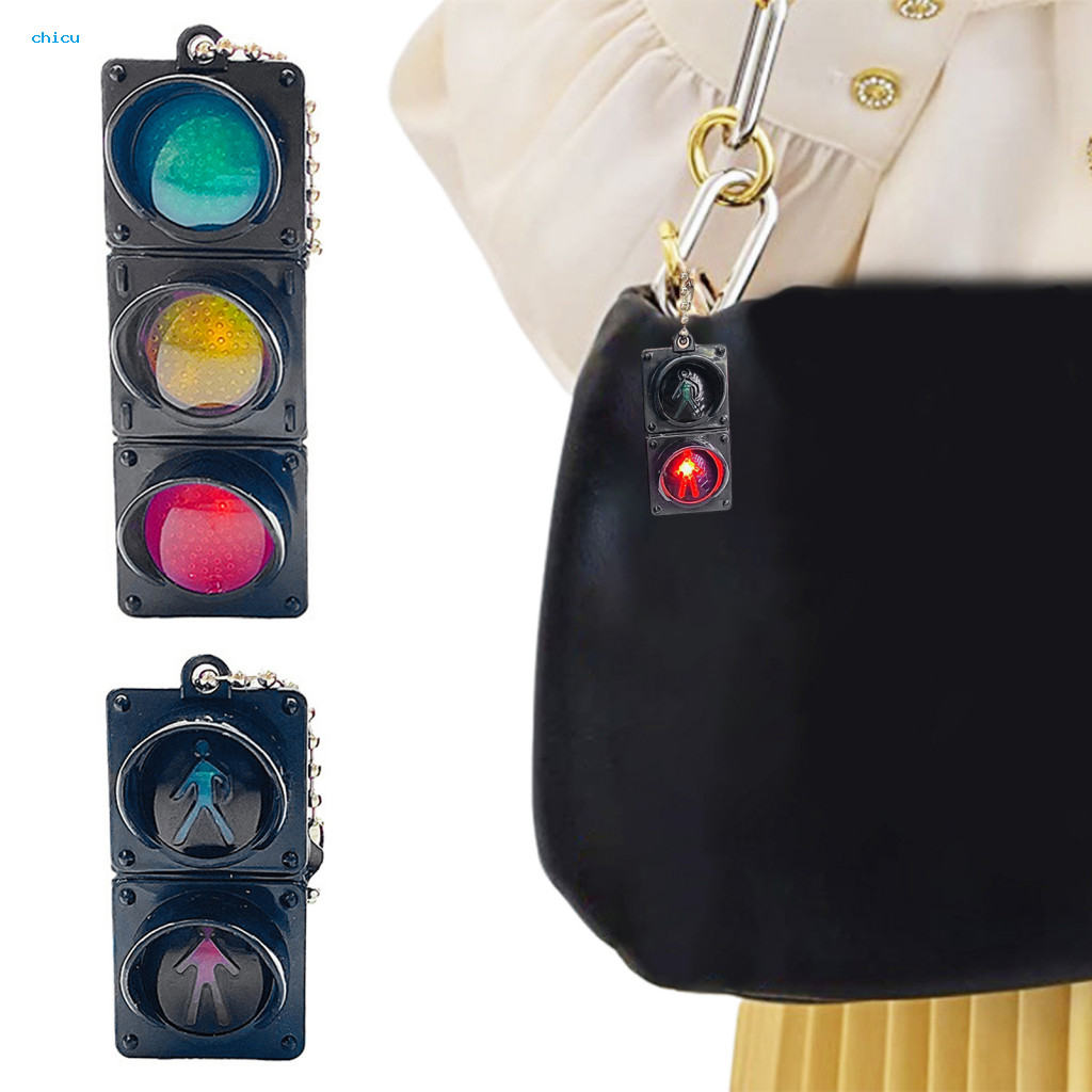 CH Fun Traffic Light Accessory Cute Traffic Light Keychain Mini Traffic ...
