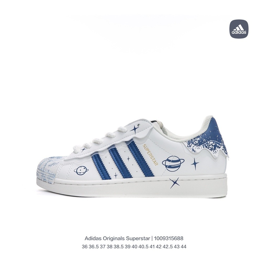 2022ss gaya dewi musim bunga, Adidas Clover Adidas asal Superstar "susu ...