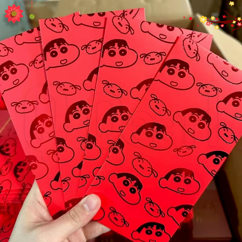 2025 Chinese New Year Long Red Envelopes - Kawaii Hello Kitty, Shin ...