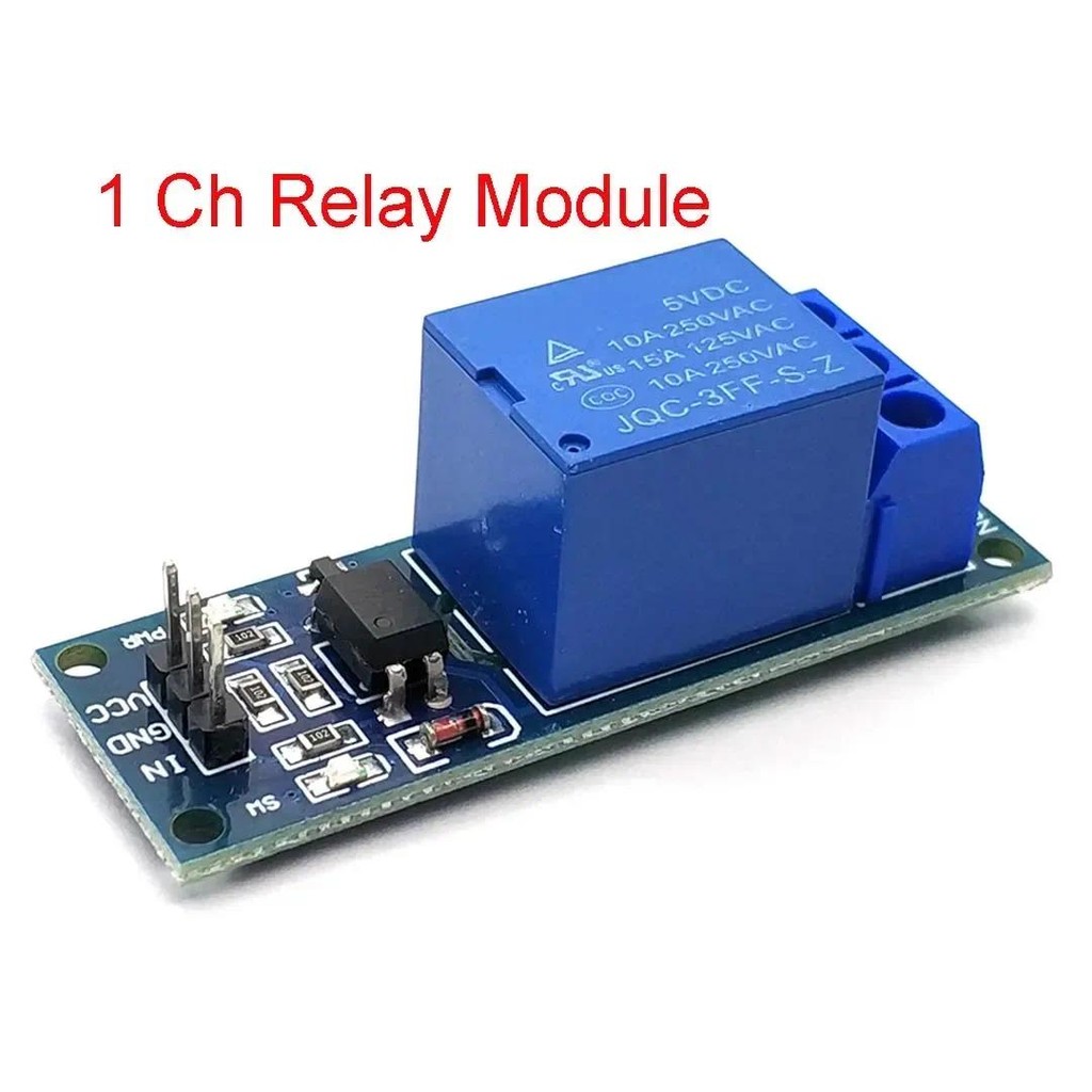 1 Channel 5V 12V Relay Module with Optical Coupling Isolation Relay MCU ...