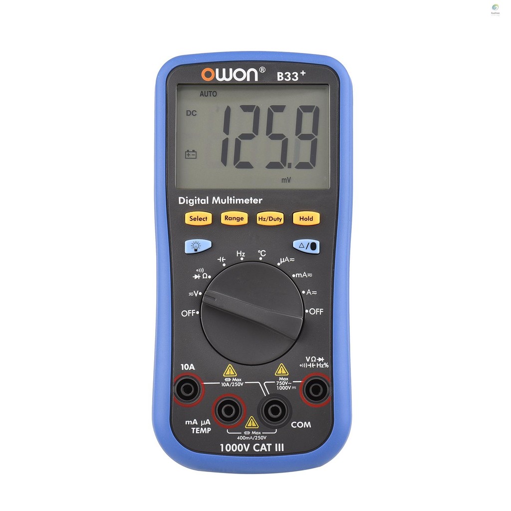 OWON B33+ Digital BT Multimeter with Offline Record 3999 Counts Auto ...