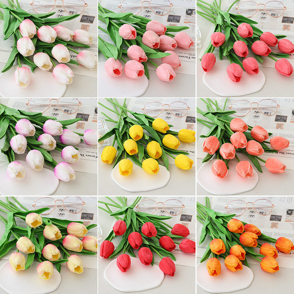 crochet flower flower crochet bunga crochet Bunga tiruan tulip, bunga ...
