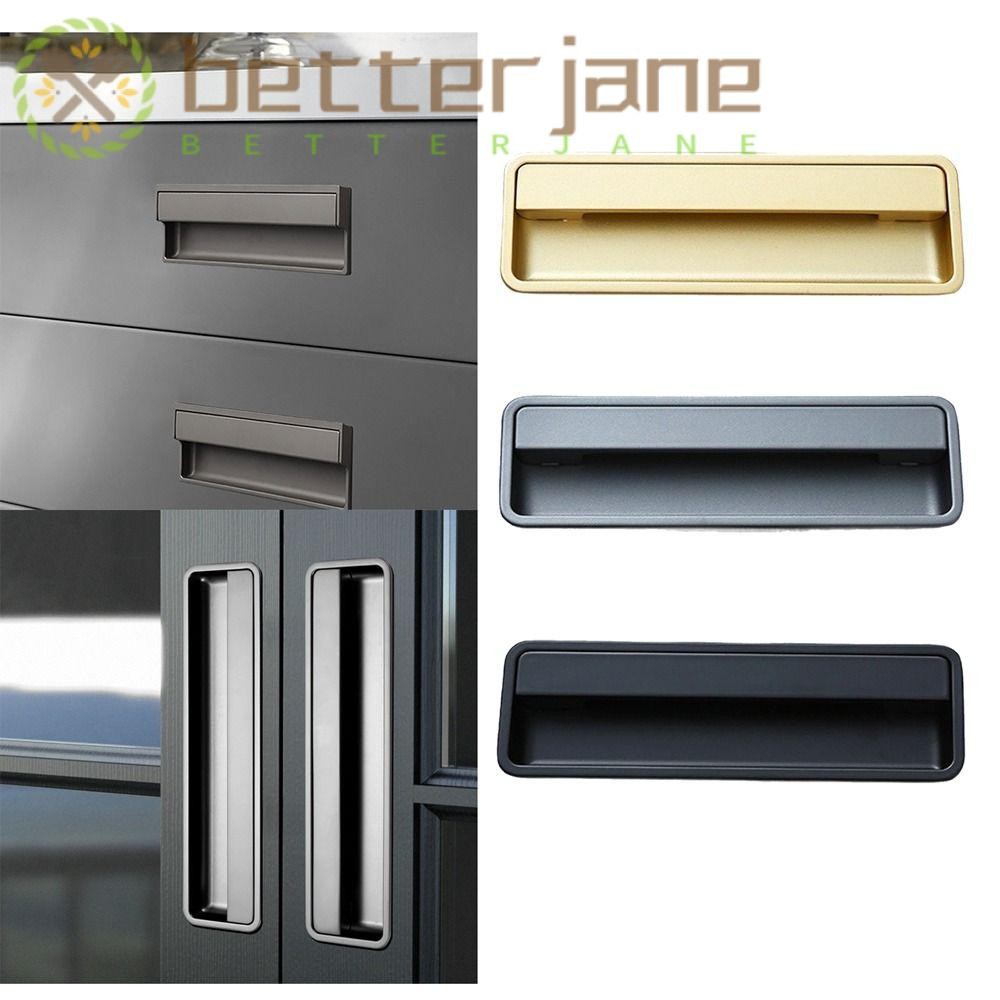 BETTER-JANE Recessed Door Handle, Invisible Hardware Embedded Door Knob ...