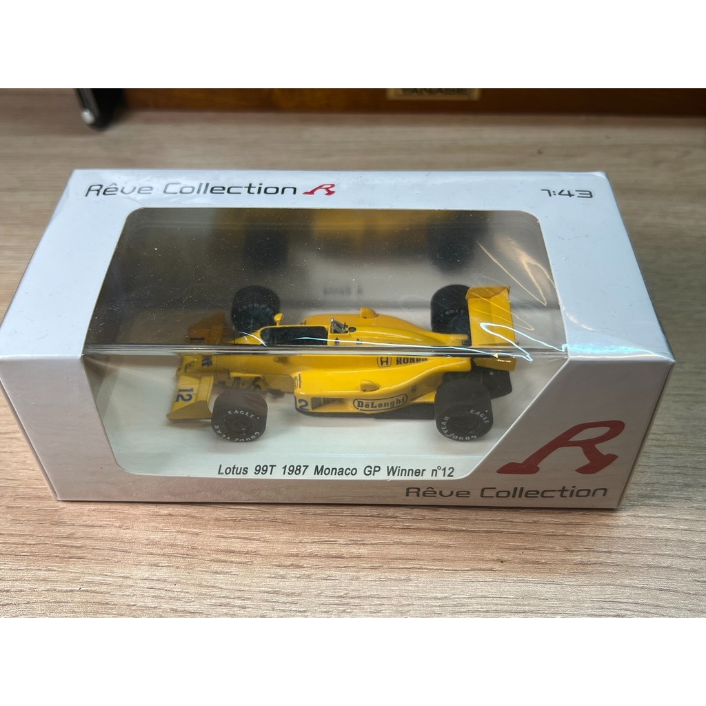 R REVE Collection R 1/43 Lutes 99T 1987 Monaco GP Championship Station ...