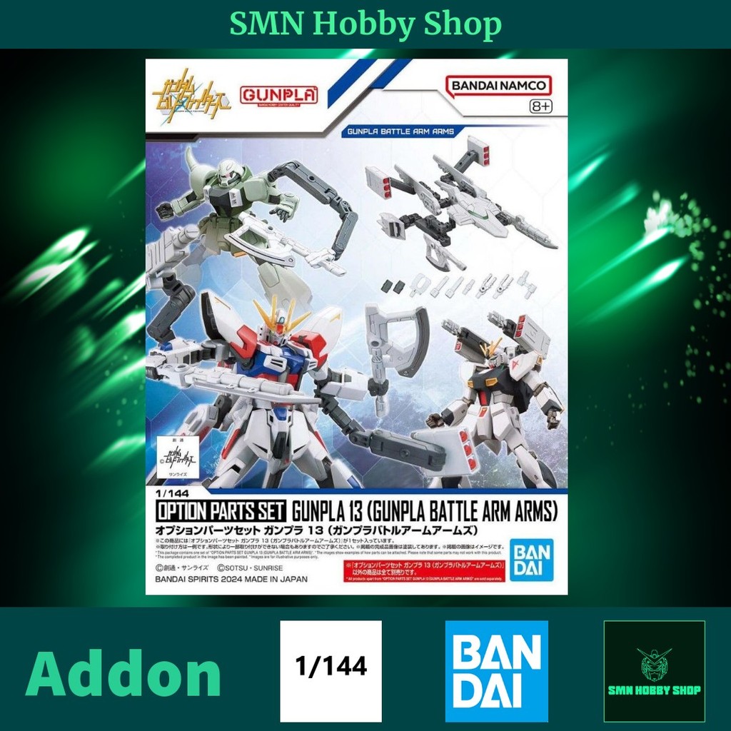 HG 1/144 Option Parts Set Gunpla 13 Gunpla Battle Arm Arms Addon Weapon ...