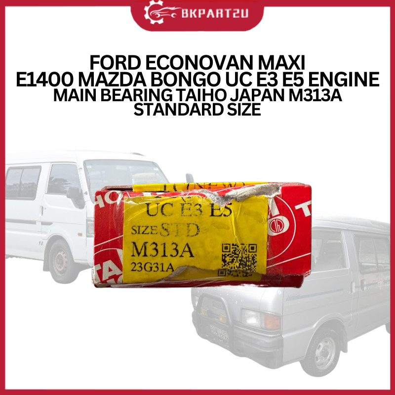 FORD ECONOVAN MAXI E1400 MAZDA BONGO UC E3 E5 ENGINE MAIN BEARING TAIHO ...