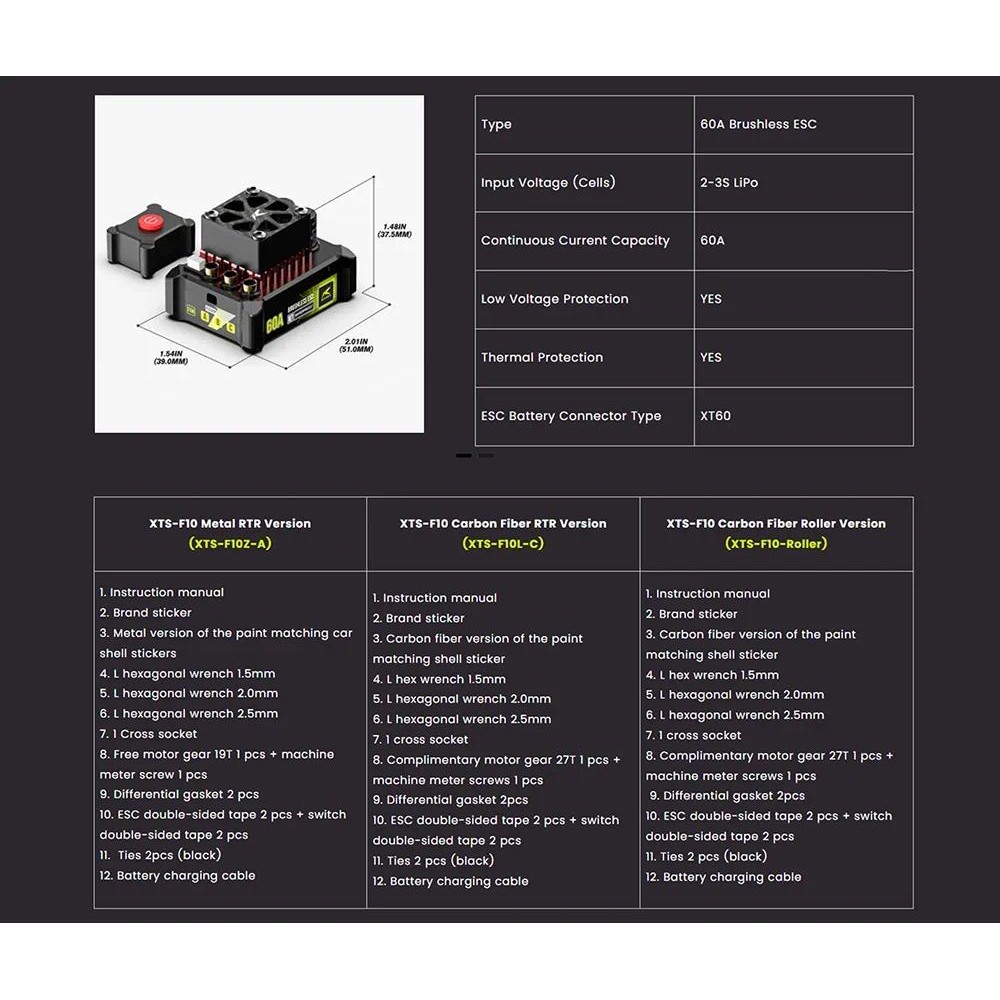 Rlaarlo XTS-F10 Brushless RC Rally Racing 1/10 Electric Remote Control ...