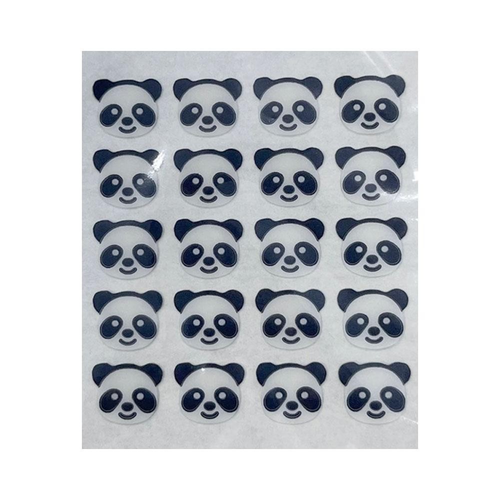 Panda Acne Sticker Cute Pattern Acne Sticker Portable Packaging Sticker ...