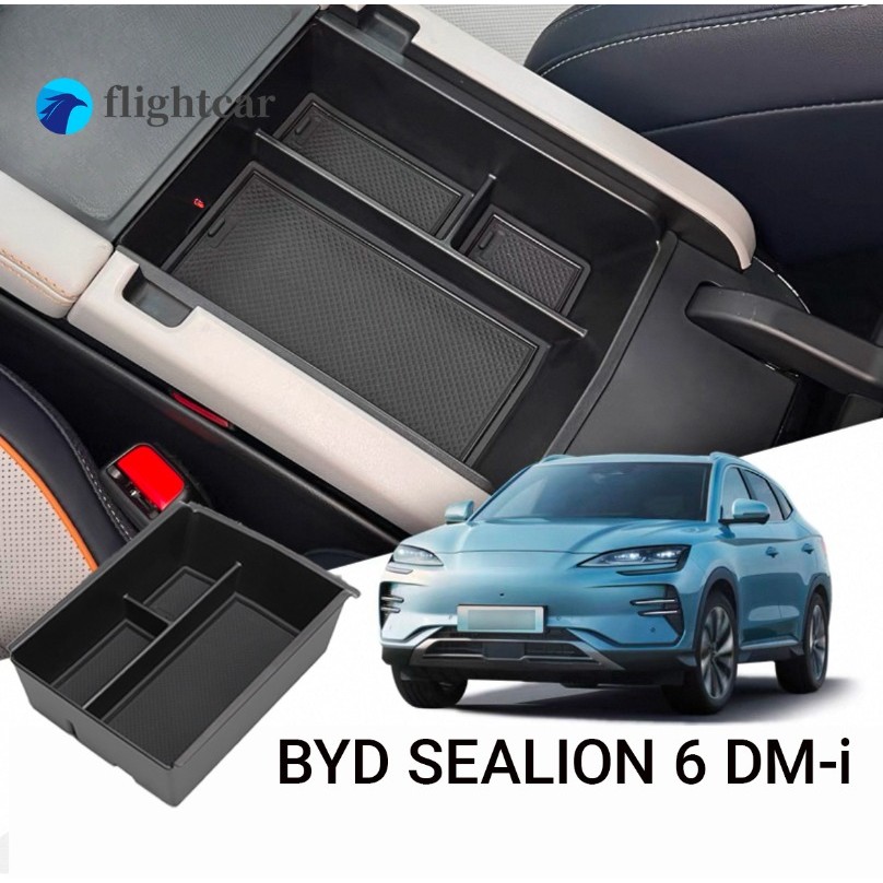 FT BYD Sealion 6 accessories car storage box central storage box car ...