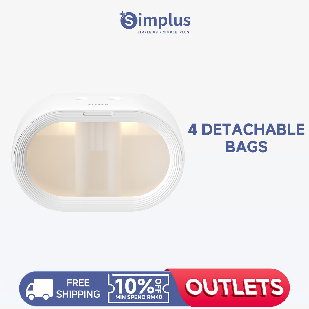 Simplus Small Desktop Dual-Spray Humidifier With Ambient Light Design ...