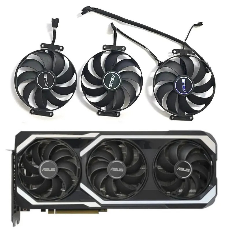 CF9010U12D Graphics Card Fan Replacement RTX3070 For ASUS GeForce RTX ...