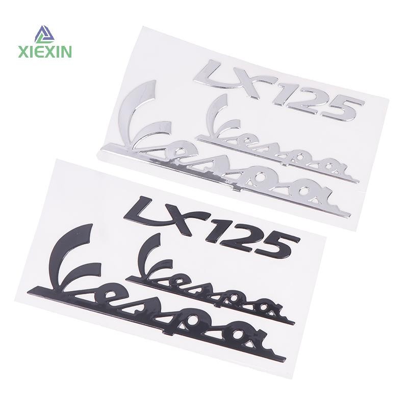 HanxiStyle 3D Auto Motorcycle Chrome Letters Sticker Motorcycle 3D ...