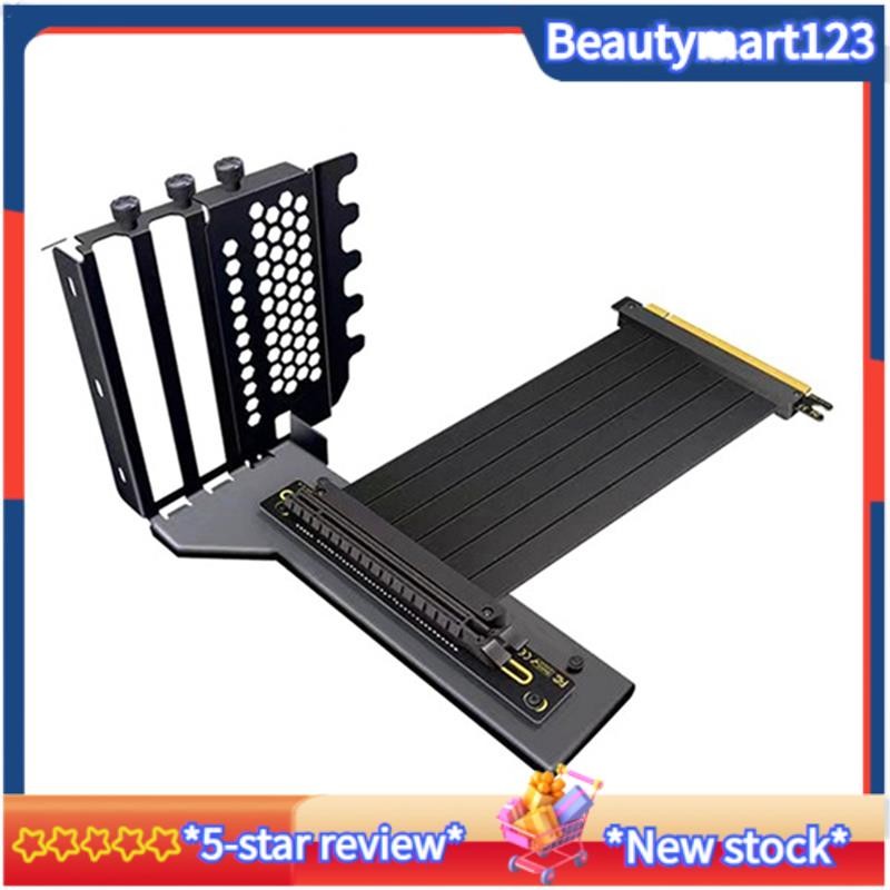 【BM】PCI Express 3.0 16X Vertical GPU Bracket and Riser Cable for ...
