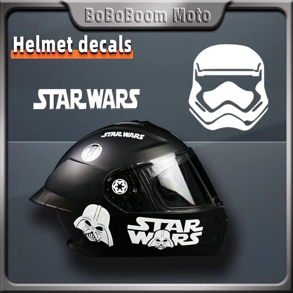 Motorcycle Helmet Decal Visor Fairing Stickers Waterproof Decorative ...