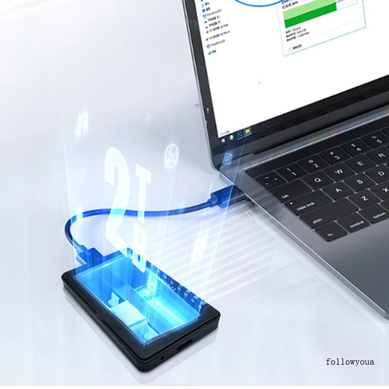 fol External Hard Drive Disk Enclosure SSD HDD 2 5 Storage USB 3 0 ...