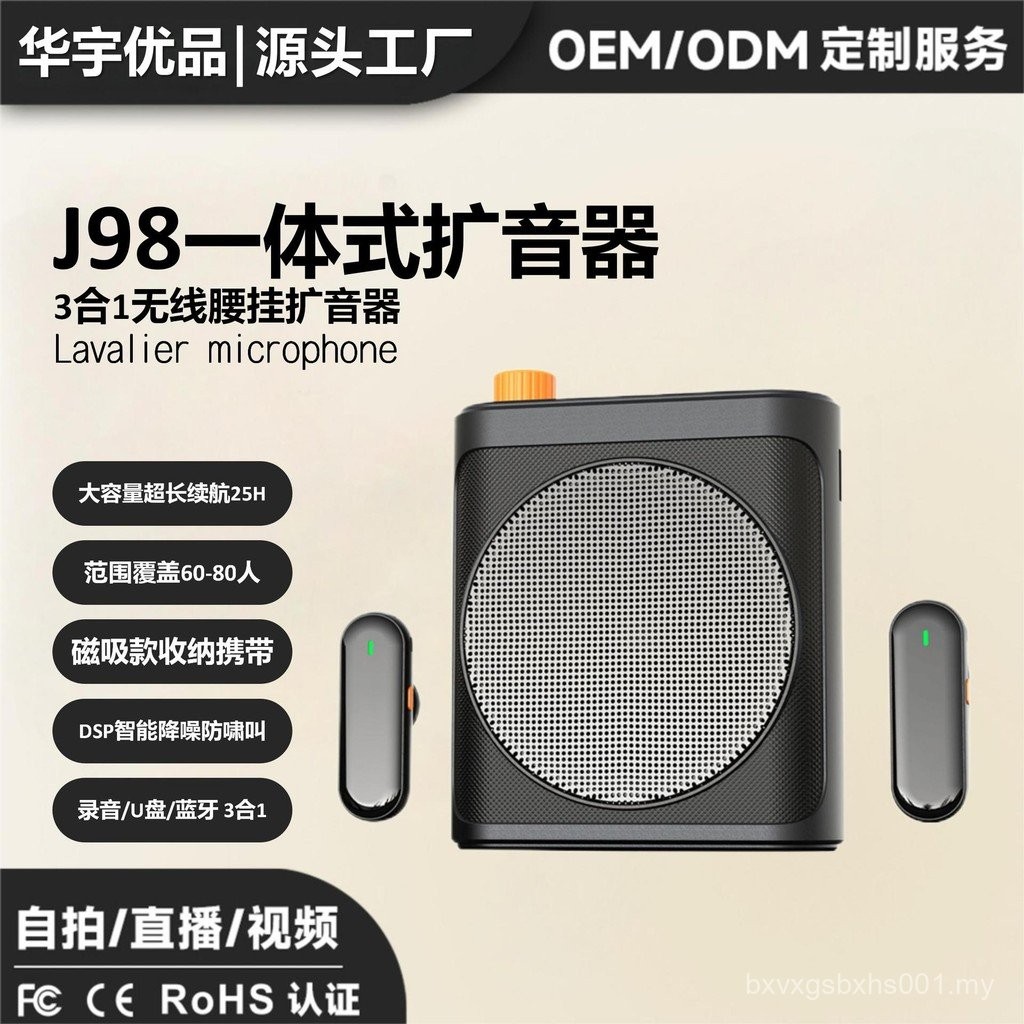 Hot Sale New Style Amplifier Little Bee Wireless Microphone with ...
