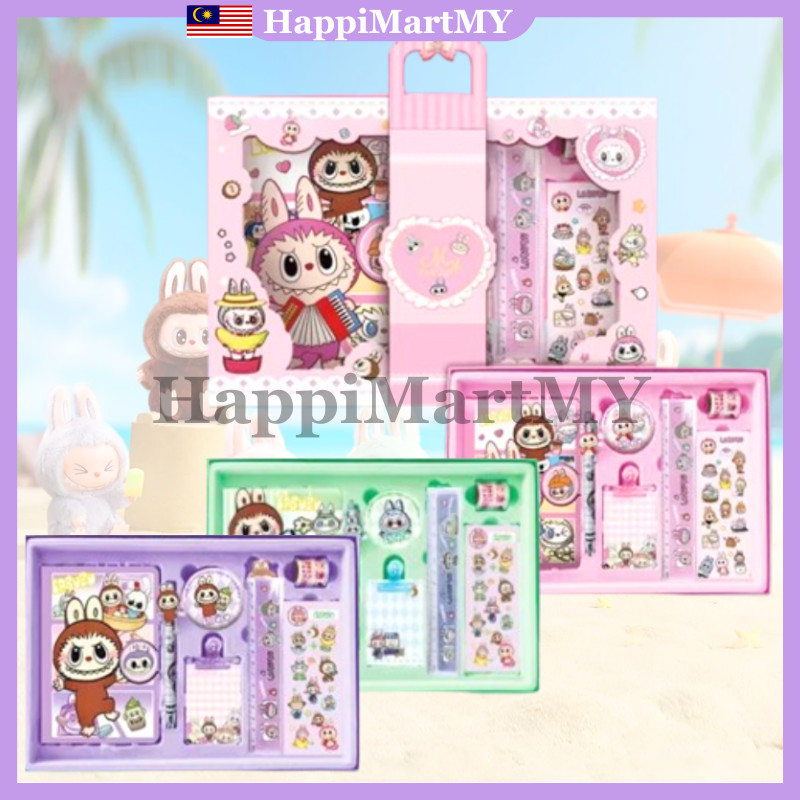 MSIA SHIP!! Labubu Notebook Luxury Birthday Gift Box Buku Nota Cantik ...