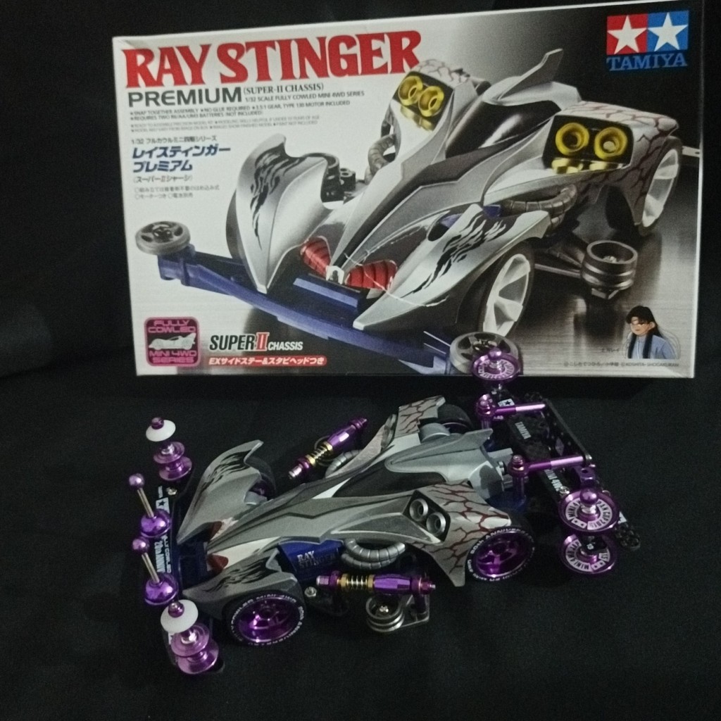 Tamiya Genuine Four-wheel Drive Devil Commander Silver Modified Full ...