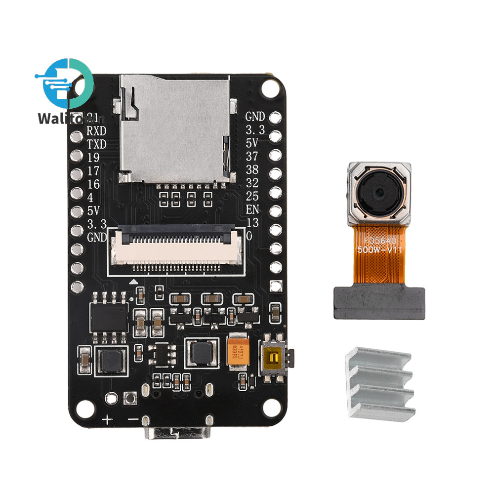 ESP32-CAM Development Board WiFi Bluetooth Module CH340X OV5640 AF-72mm Camera 500W Pixel ...