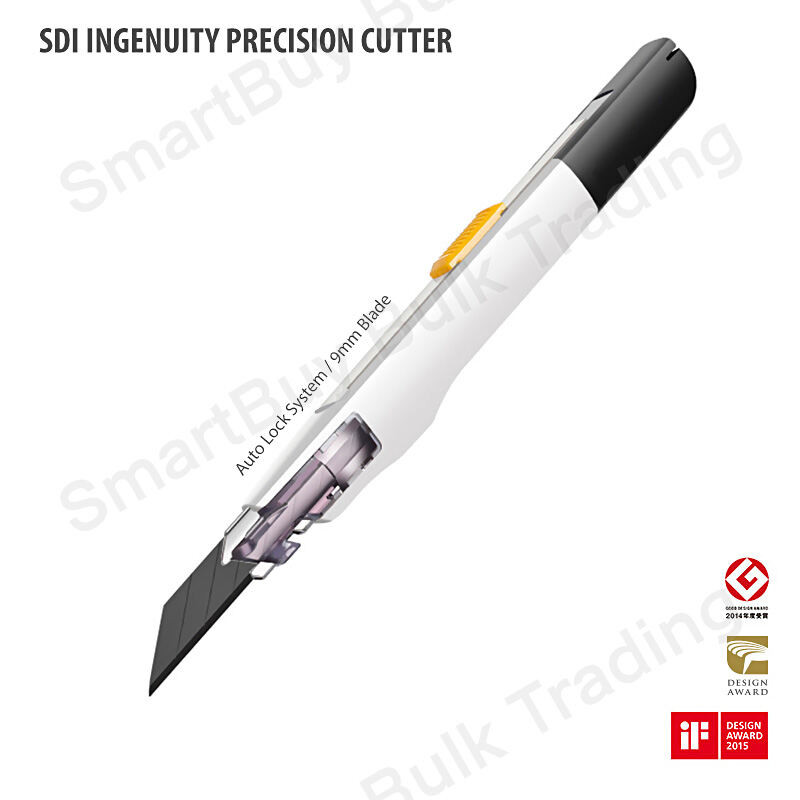 SDI Ingenuity Precision Craft Knife Cutter 0443C Stationery 9mm Art Blade | Shopee Malaysia