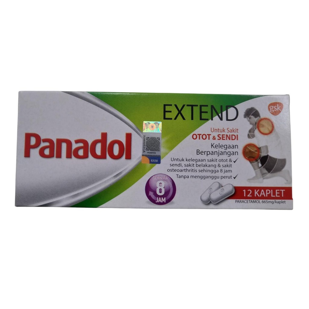 PANADOL EXTEND CAPLET 665MG 12'S (EXP:06/2026) | Shopee Malaysia