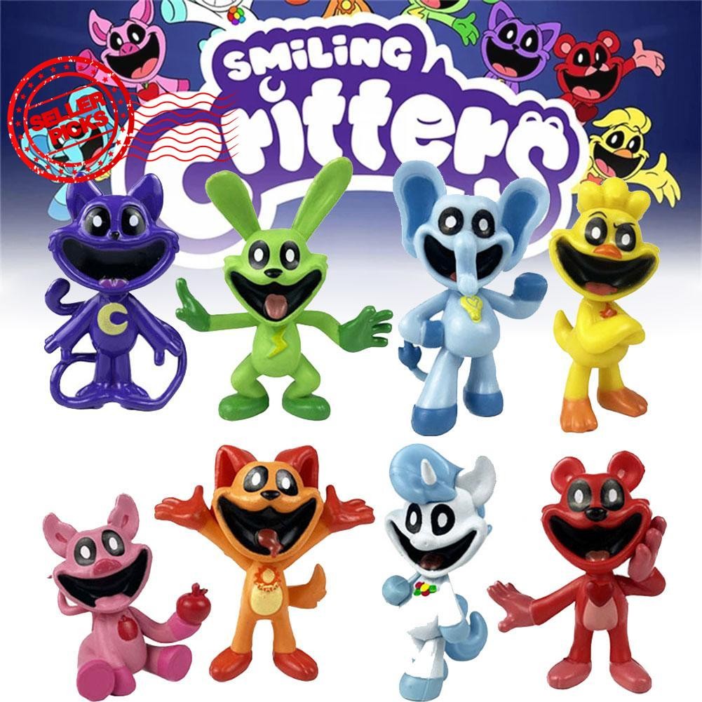 Set Smiling Critters Figure Smiling Critters Cat Nap Catnap Set ...