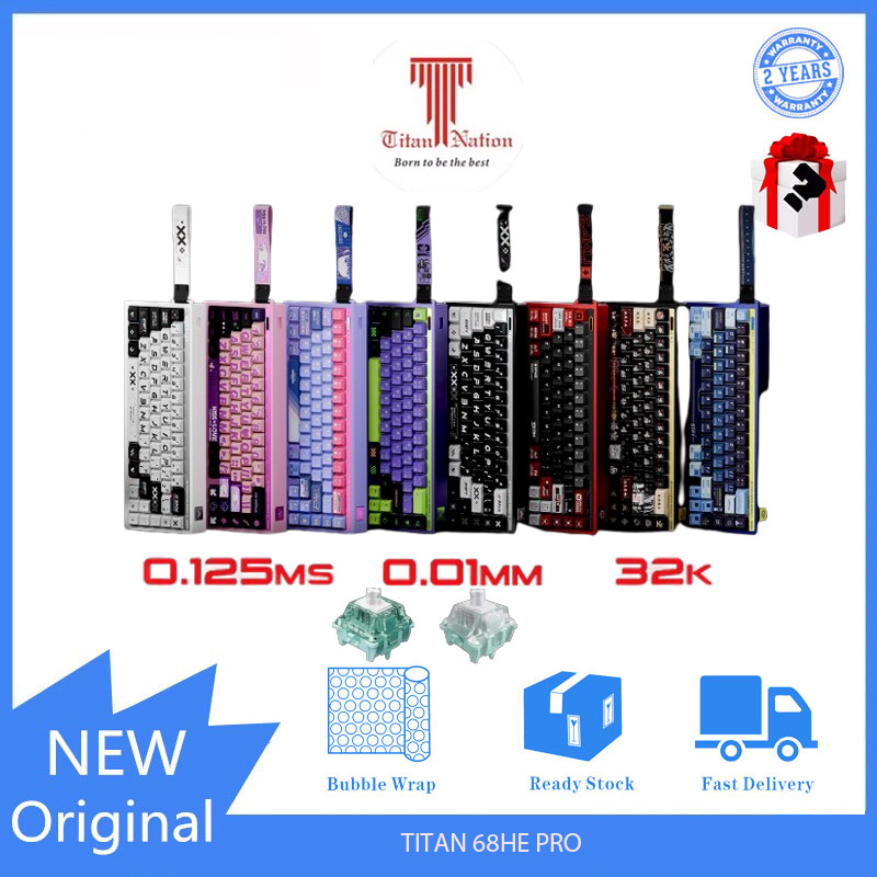 TITAN 68HE PRO Magnetic Axis Keyboard Magnetic Jade PRO Axis Aluminum ...