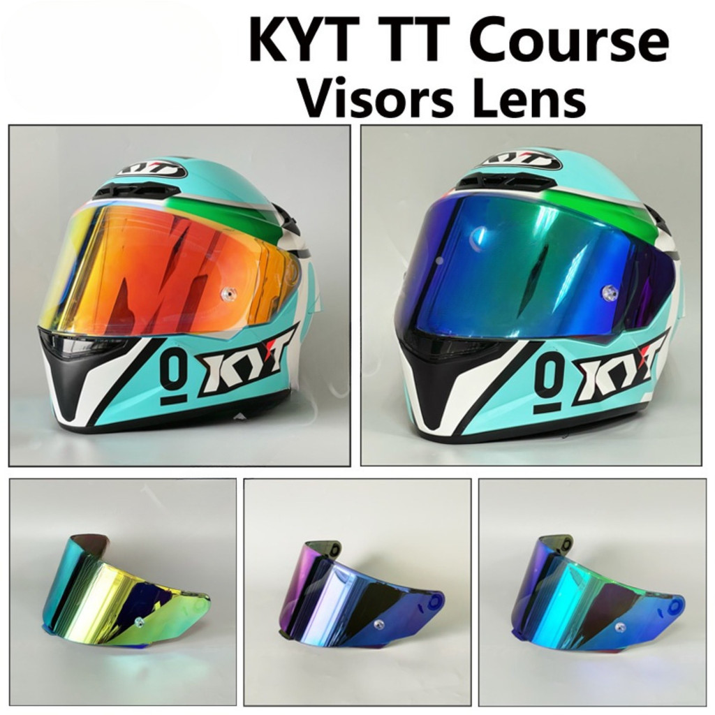 RD KYT TT Course Visor Lens Irridium Lens KYT TT Course Helmet | Shopee ...