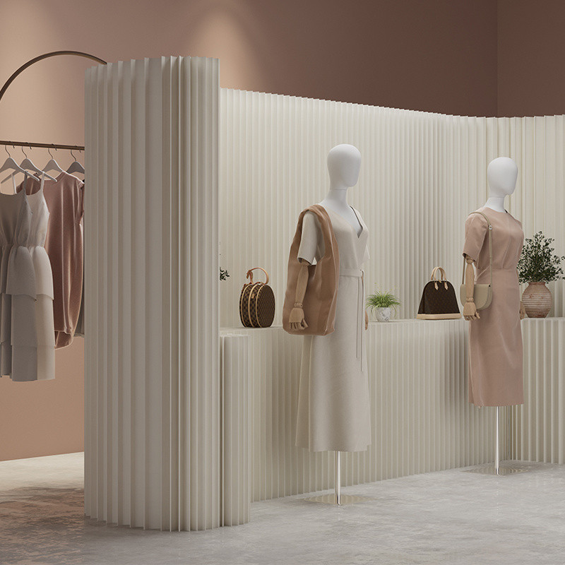 Modern Foldable Exhibition Wall Office Partition Shopping Mall Display ...