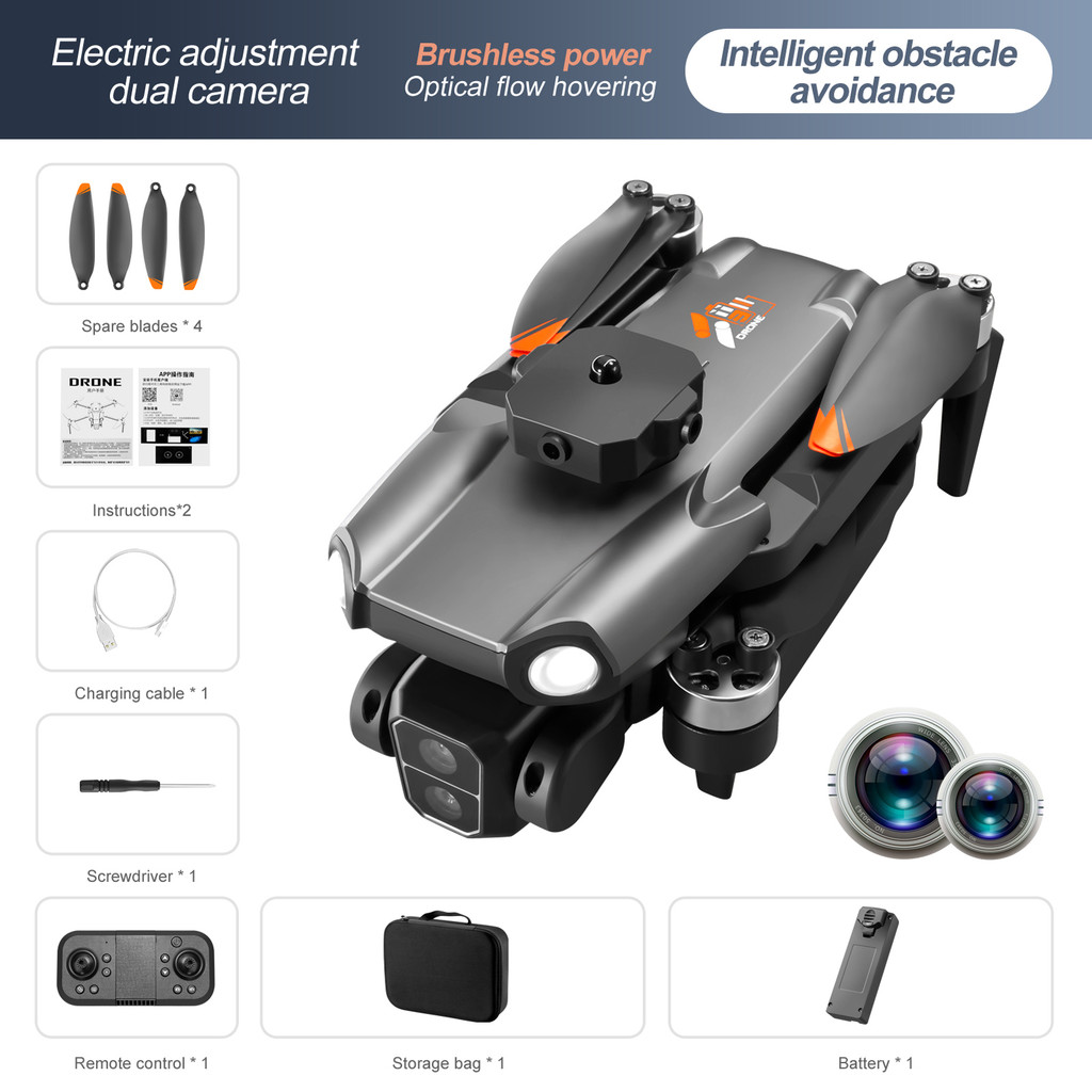 Spr- Remote Control Quadcopter With Camera 8K Dual Camera Remote ...